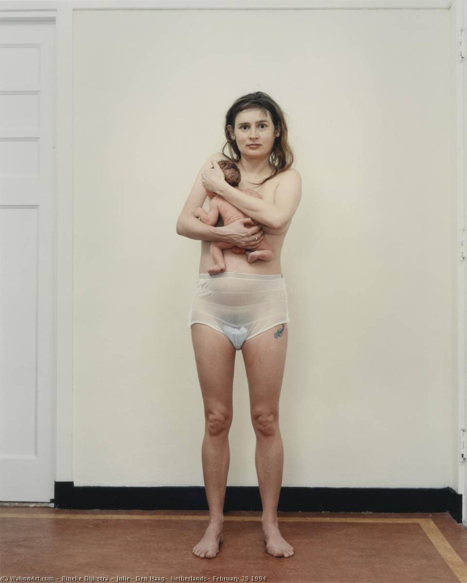 Julie, Den Haag, Netherlands, February 29 1994, 1994 by Rineke Dijkstra Rineke Dijkstra ...