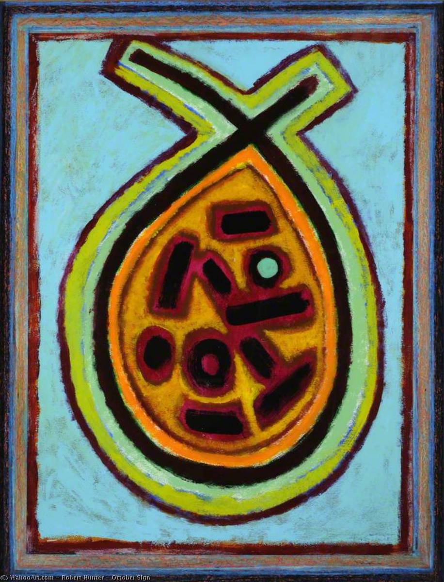 October Sign by Robert Hunter Robert Hunter | ArtsDot.com