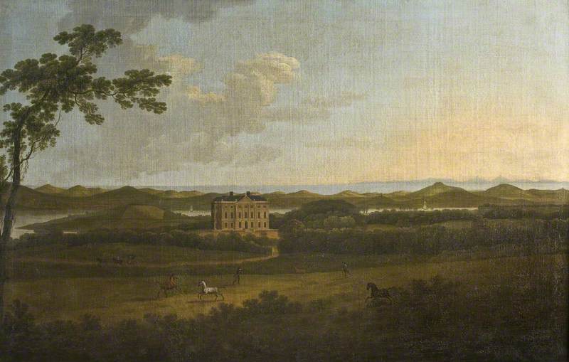 Get Art Reproductions Castle Ward The Classical Front, 1790 by Jonathan ...