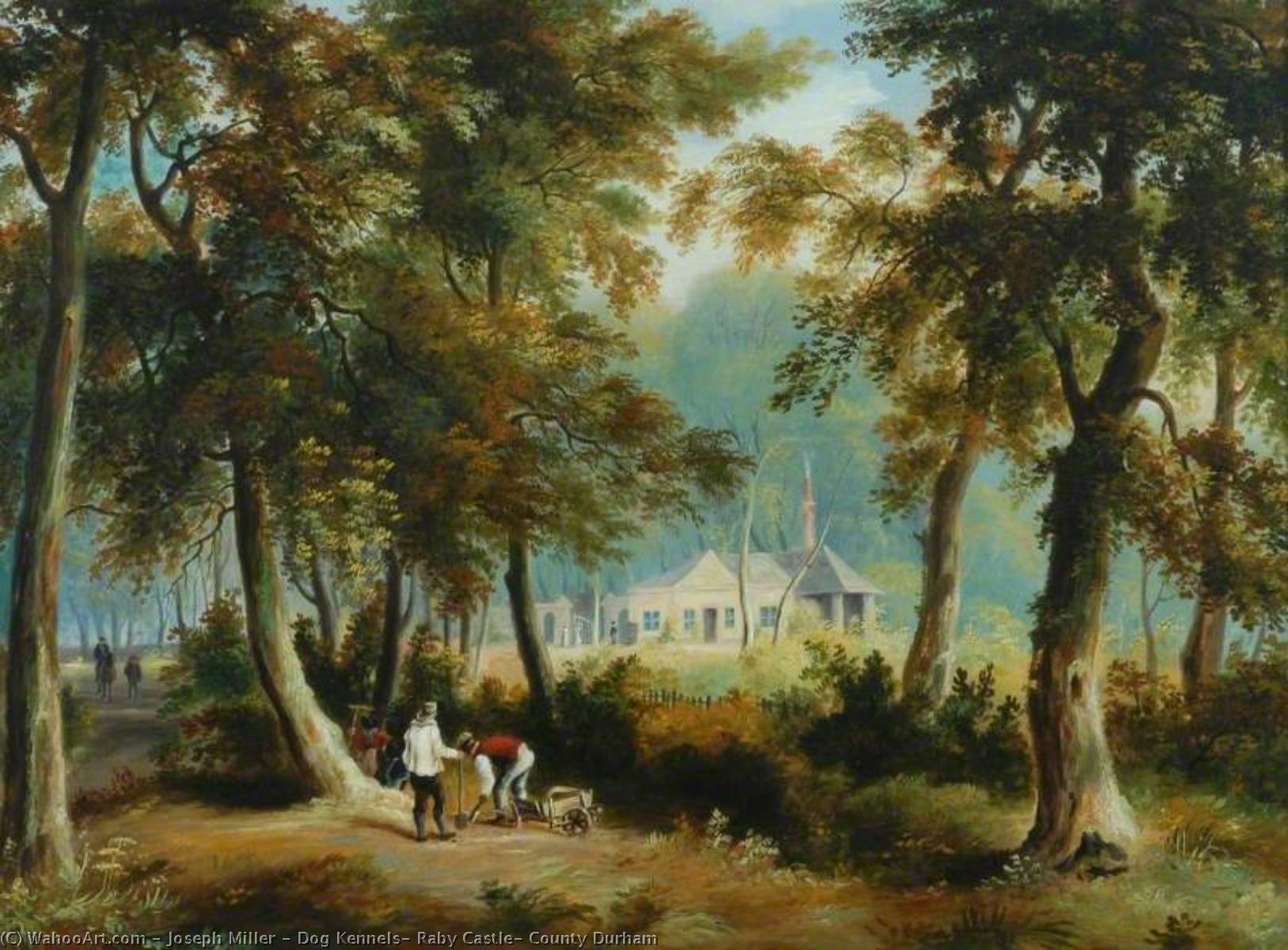 Dog Kennels, Raby Castle, County Durham by Joseph Miller Joseph Miller ...