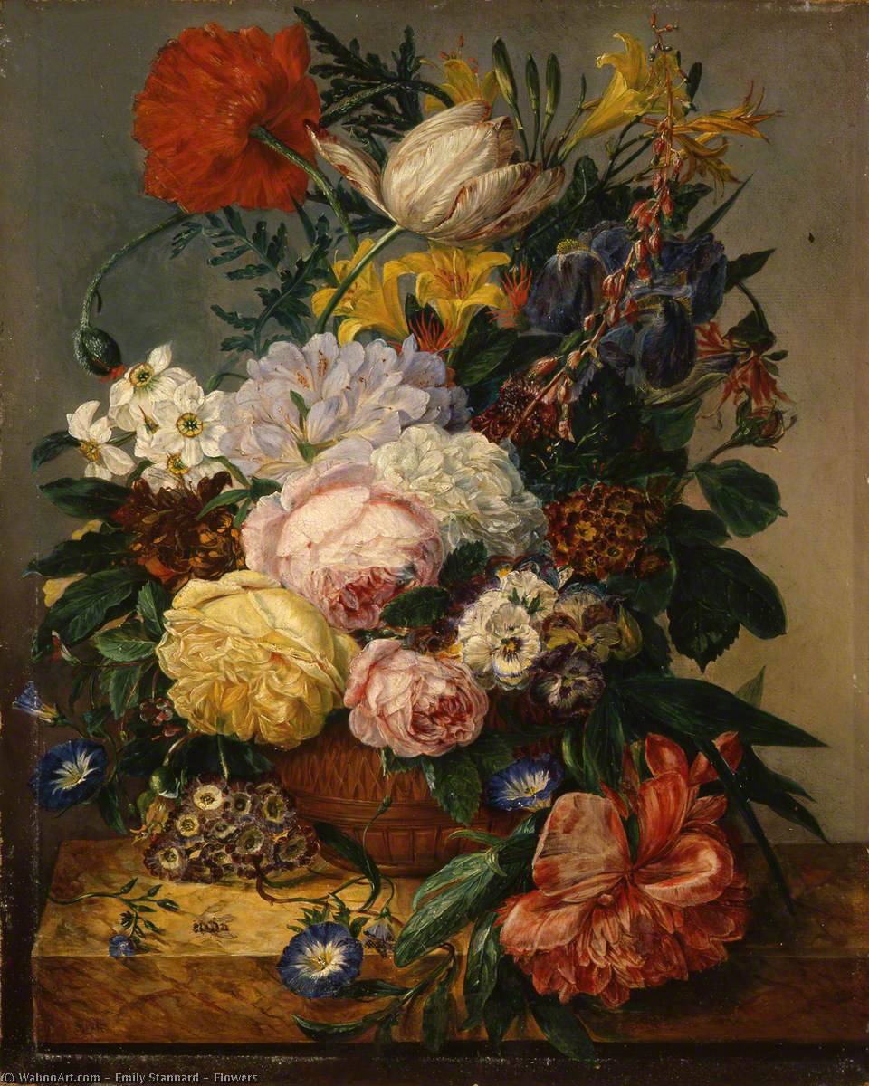 Flowers, 1840 by Emily Stannard Emily Stannard | ArtsDot.com