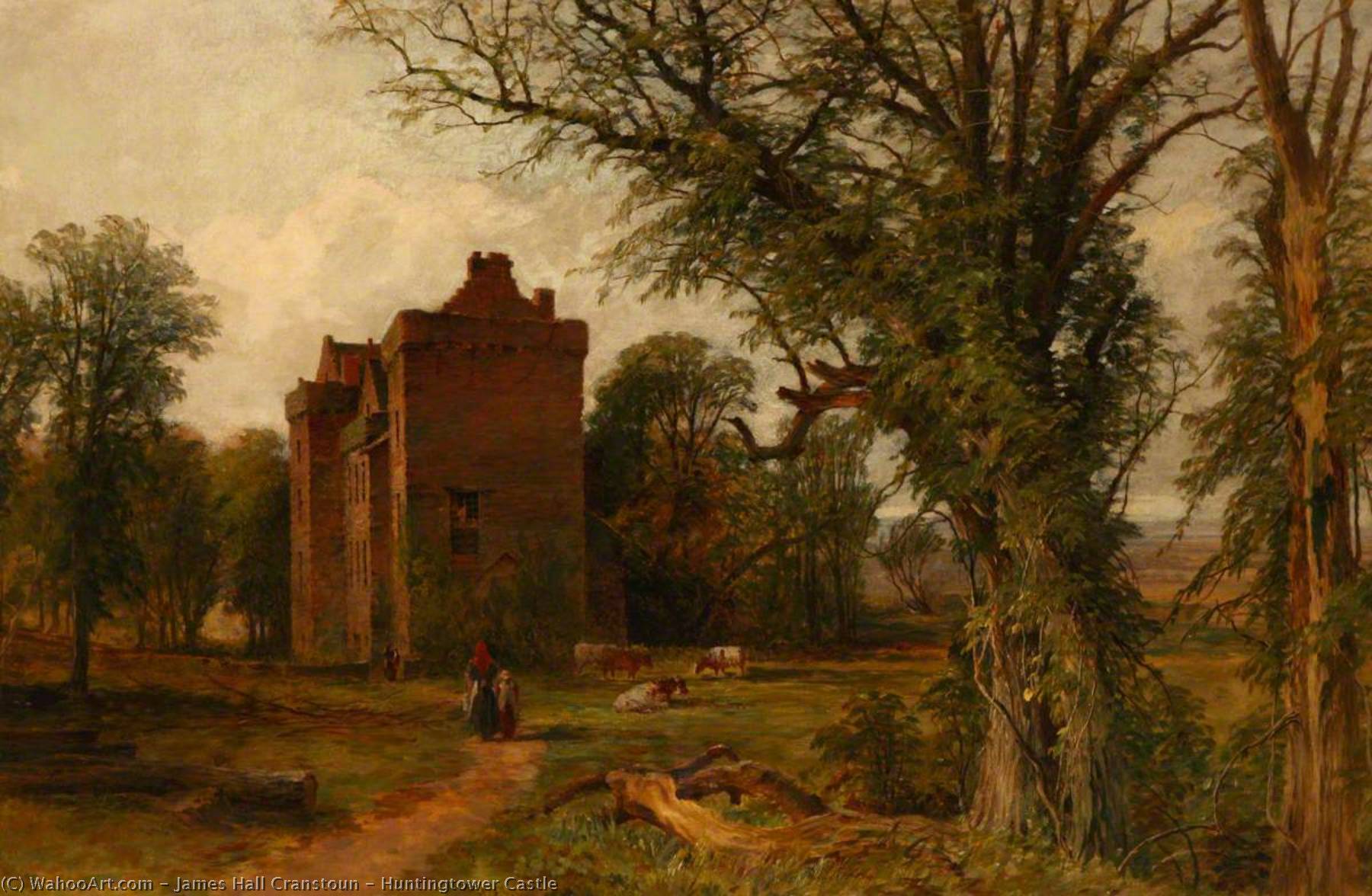Purchase Oil Painting Replica Huntingtower Castle by James Hall ...