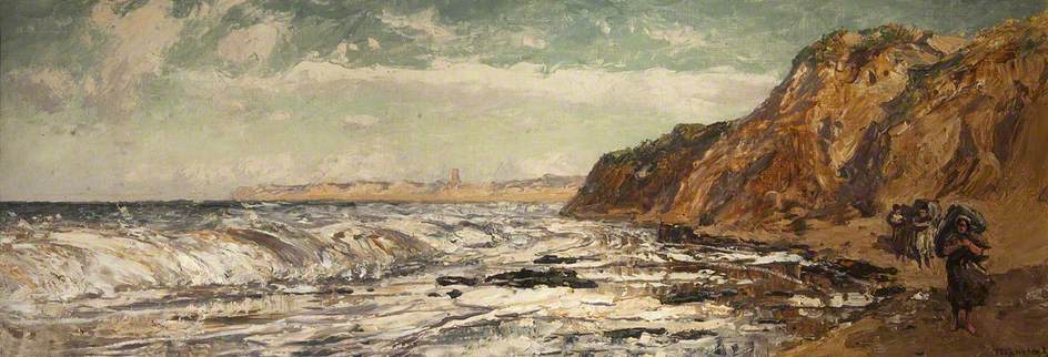Get Art Reproductions Coastal Scene by Thomas Huson (1844-1920 ...
