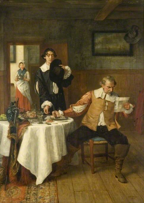 Purchase Oil Painting Replica The Hungry Messenger, 1890 by George ...