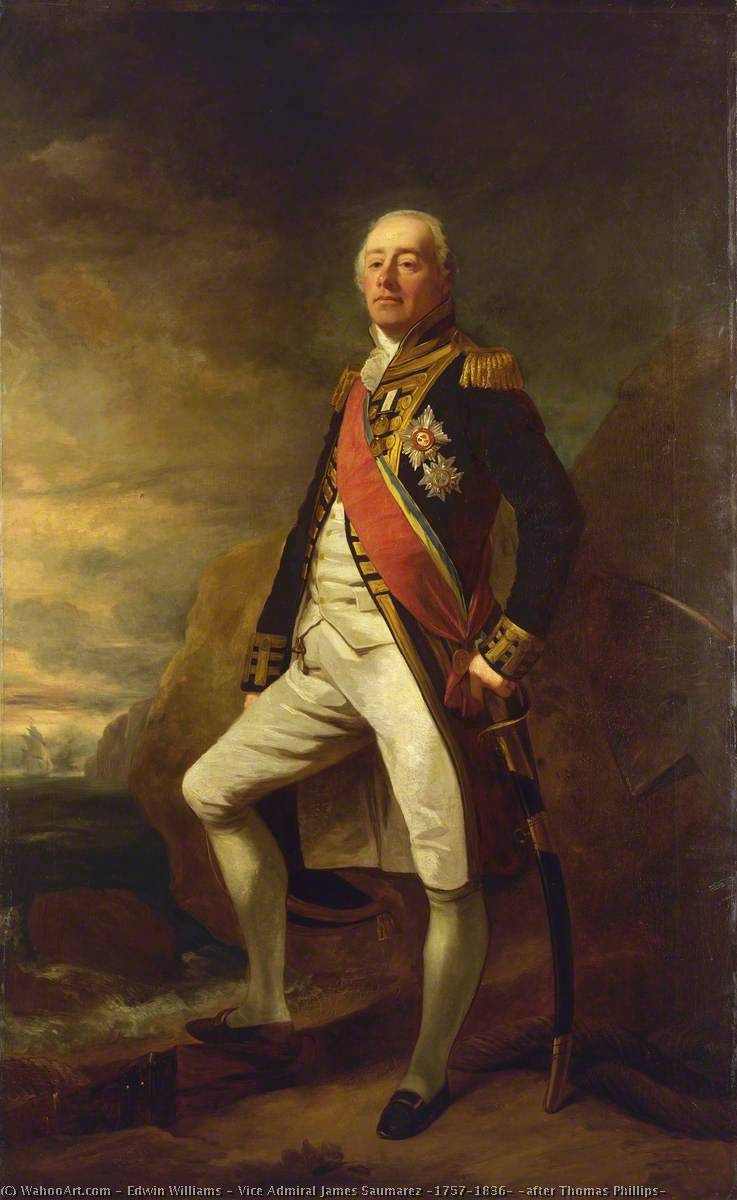 Buy Museum Art Reproductions Vice Admiral James Saumarez (1757–1836 ...