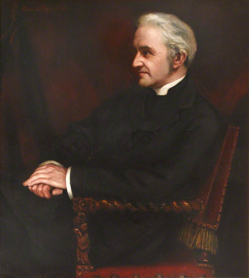 Canon Liddon, 1890 by René Le Brun Comte De L'hôpital René Le Brun ...