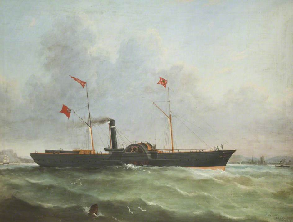 Paddle Steamer `Royal Consort` de Joseph Semple Joseph Semple | ArtsDot.com