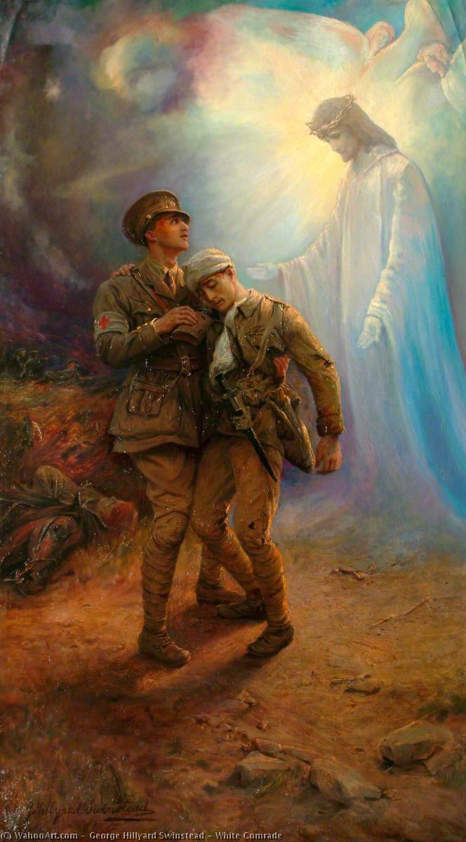 Adquirir Reproducciones De Pinturas Camarada blanca, 1915 de George ...