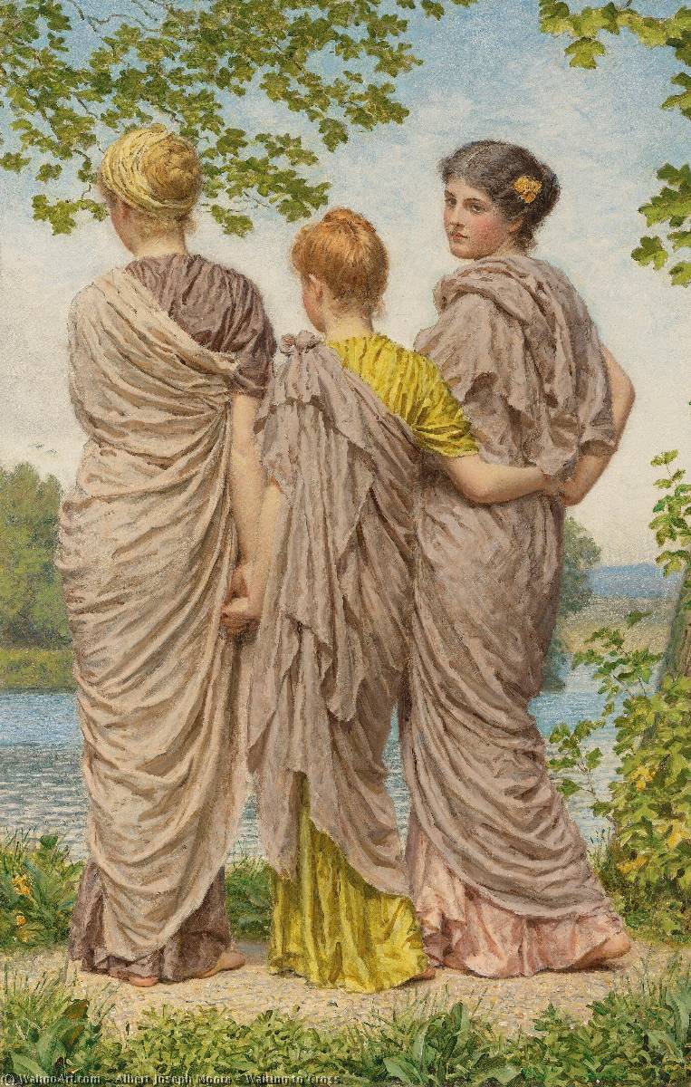 Obtenir Reproductions De Qualité Musée Attendre de traverser de Albert ...