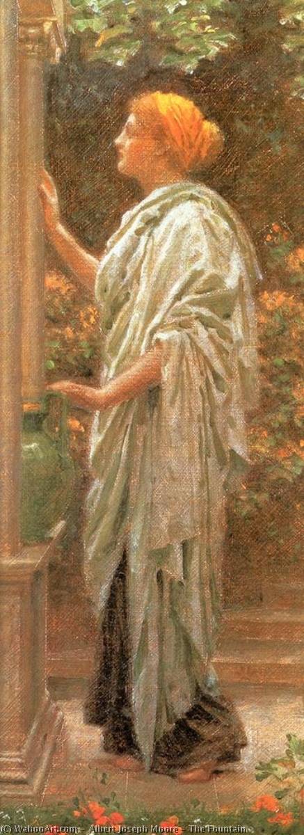 Get Paintings Reproductions The Fountain, 1880 by Albert Joseph Moore ...