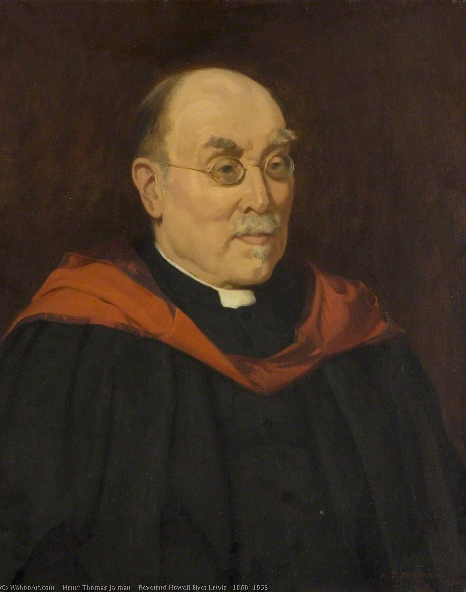 Purchase Oil Painting Replica Reverend Howell Elvet Lewis (1860–1953 ...