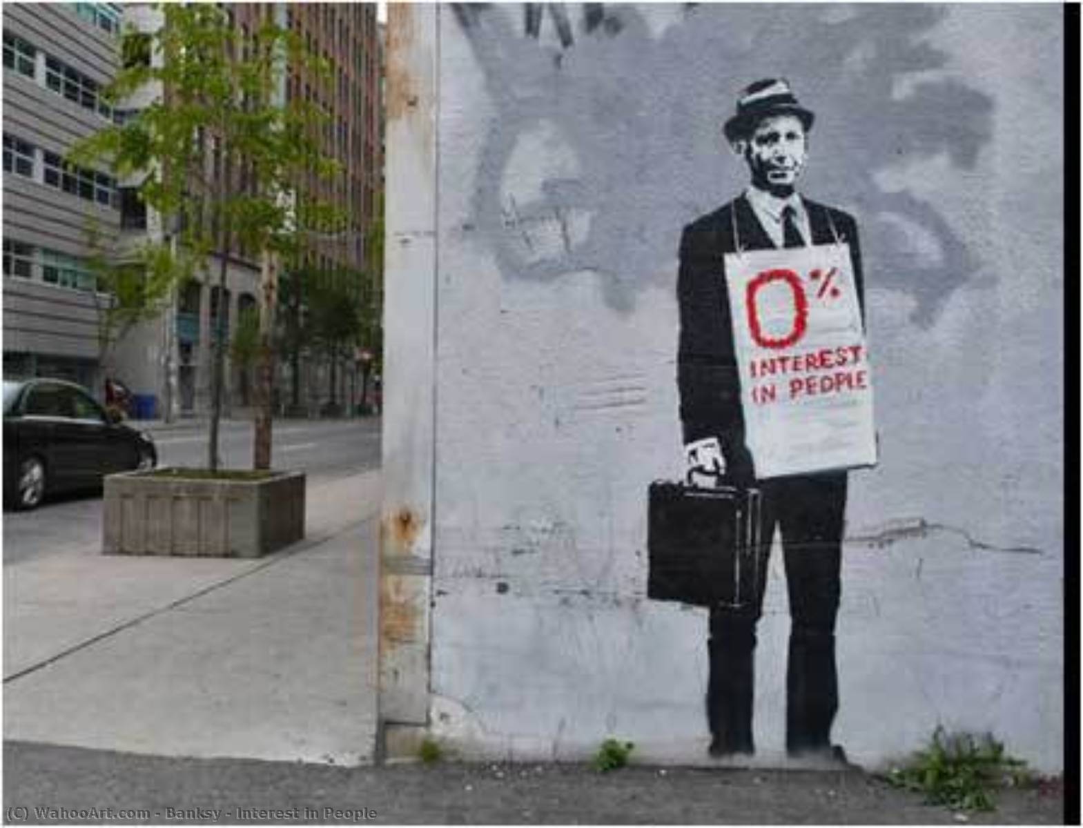 Interest in People by Banksy Banksy | ArtsDot.com