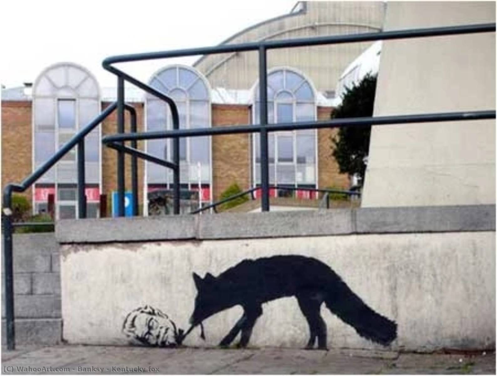 Kentucky fox by Banksy Banksy | ArtsDot.com