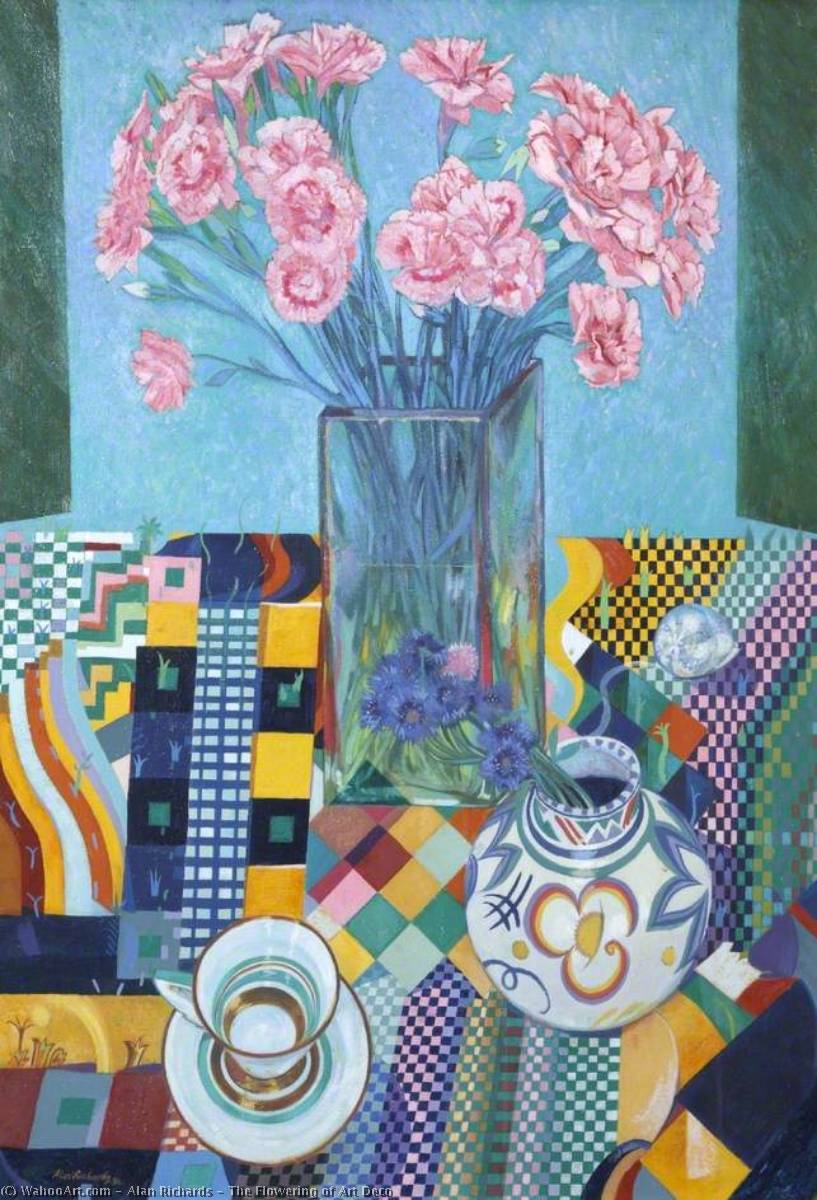 Obtenez une impression giclée de The Flowering of Art Deco - Alan Richards