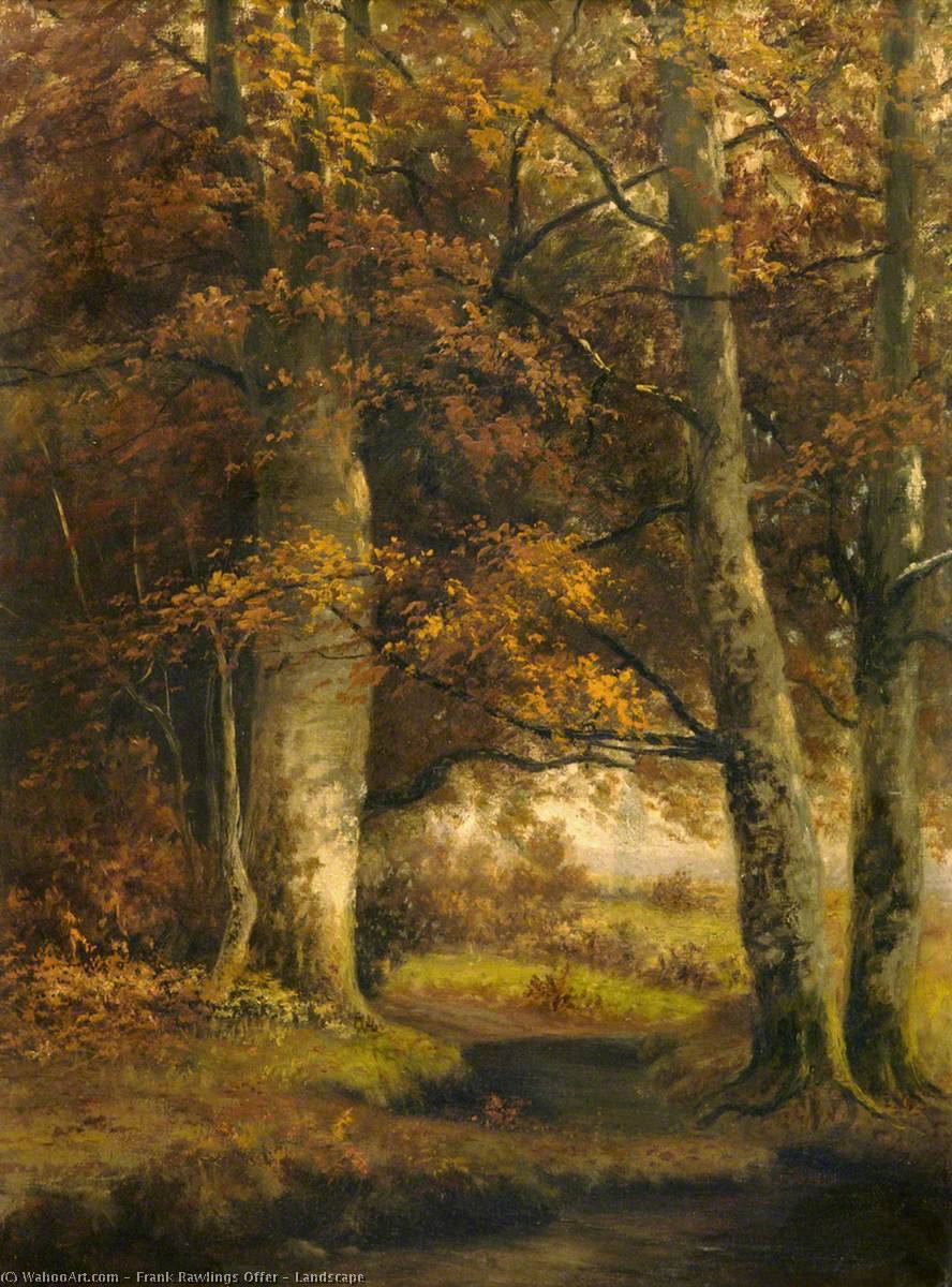 Buy a hand made painting of Landscape - frank rawlings offer